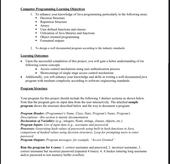 Solved Project Introduction Access control is a critical | Chegg.com