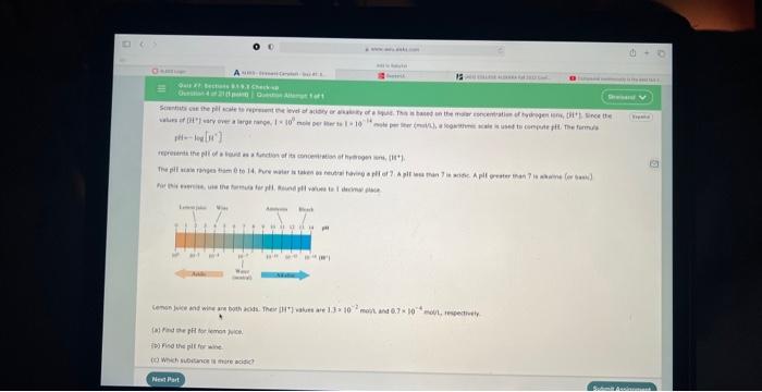 Solved FHe =−lng[H2] fipyfind the pit fro suine.Scientists | Chegg.com