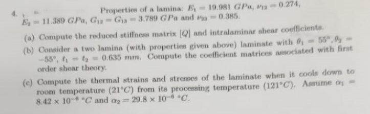 Solved Give assumptions if there are any missing parameters | Chegg.com