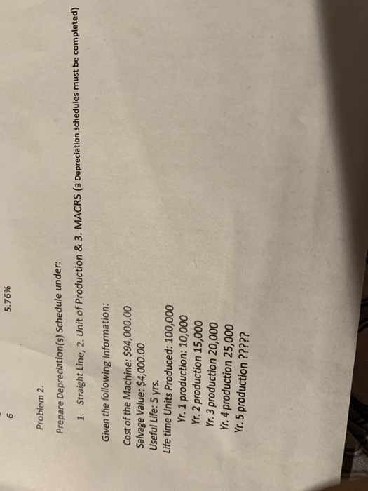 Solved Using MS Excel complete the problems: Show all | Chegg.com