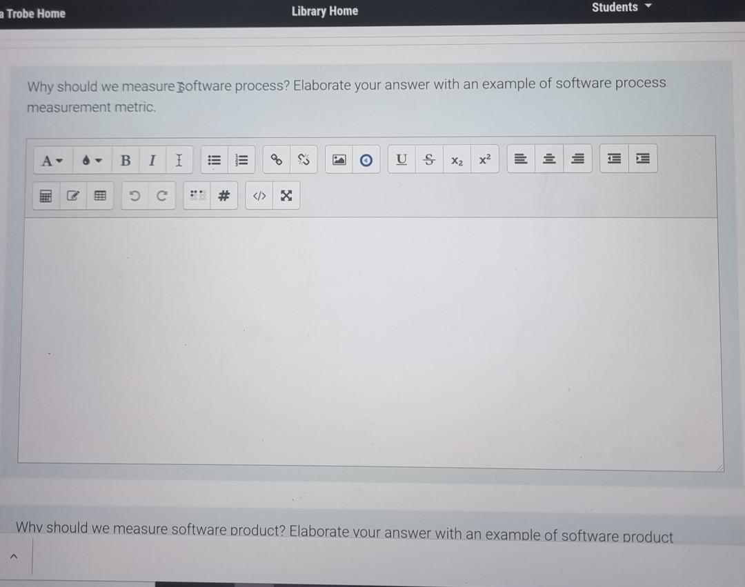 Solved Why should we measure software process? Elaborate | Chegg.com