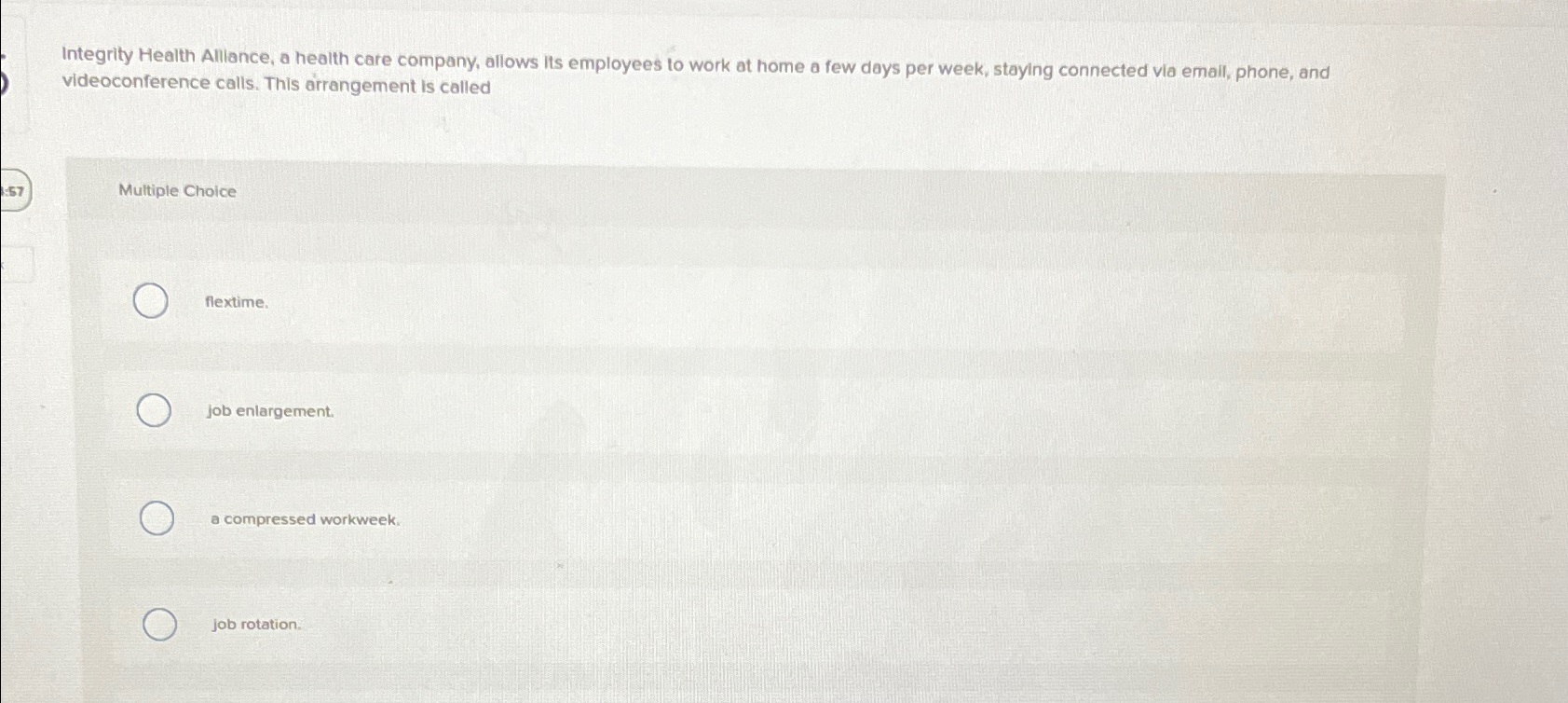 Solved Integrity Health Alliance, a health care company, | Chegg.com