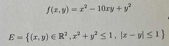 Solved Determine Maximum And Minimum Of A Function On The 8451