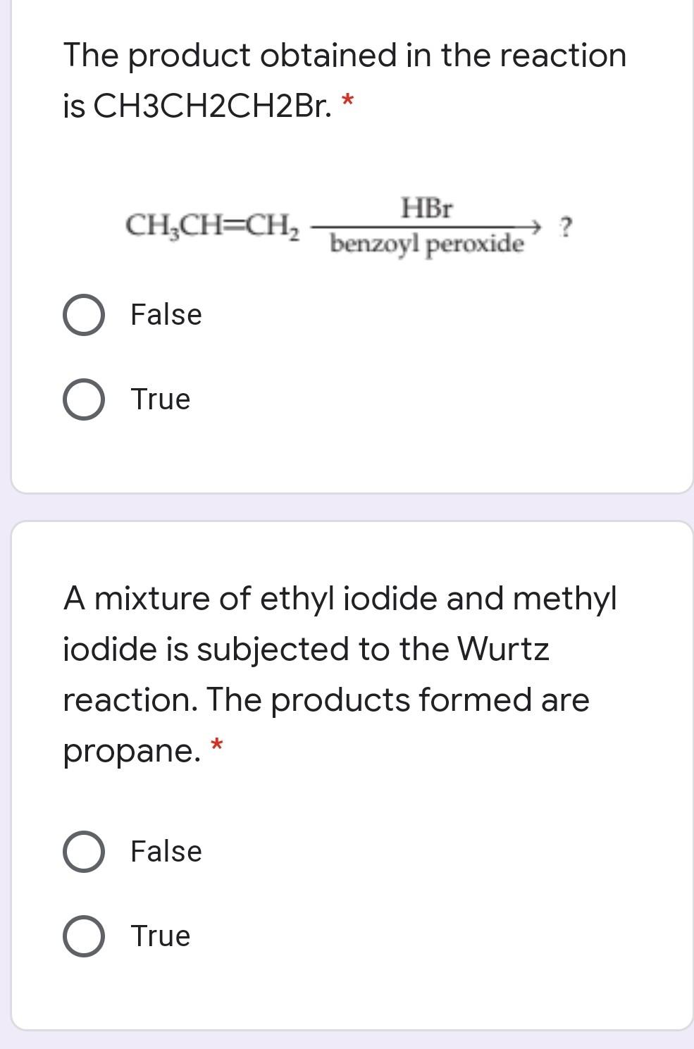 Solved The product obtained in the reaction is CH3CH2CH2Br. | Chegg.com