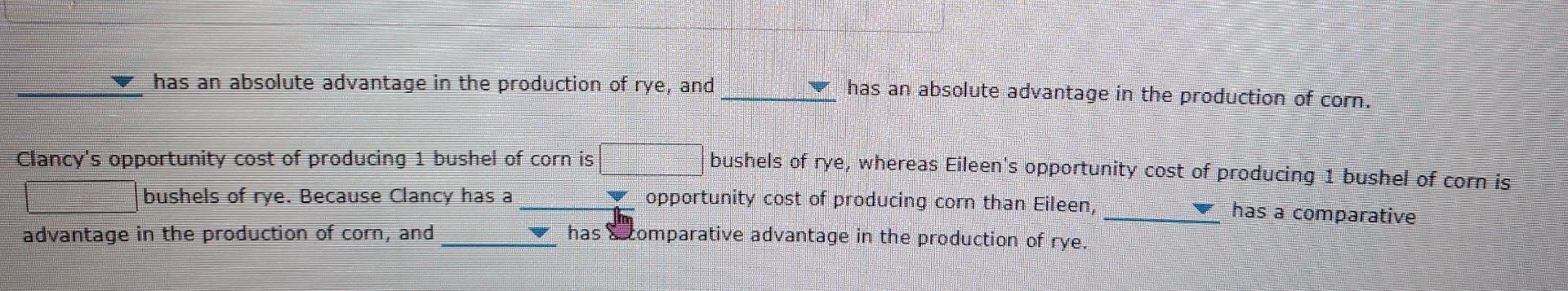 Solved 2. Comparative and absolute advantage Clancy and | Chegg.com