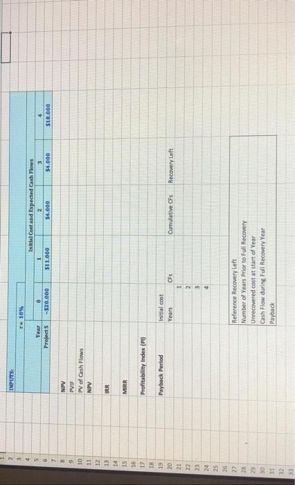 fill in the table please | Chegg.com
