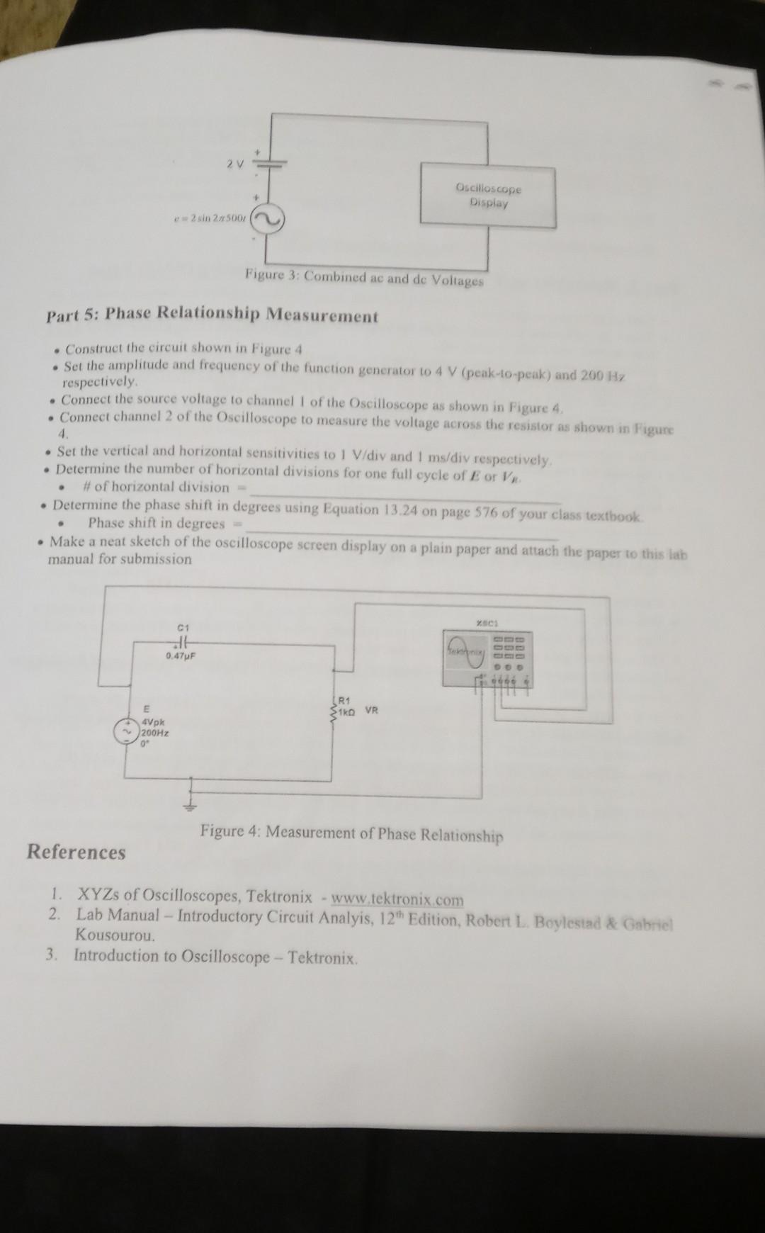 Solved Part 5: Phase Relationship Measurement - Construct | Chegg.com
