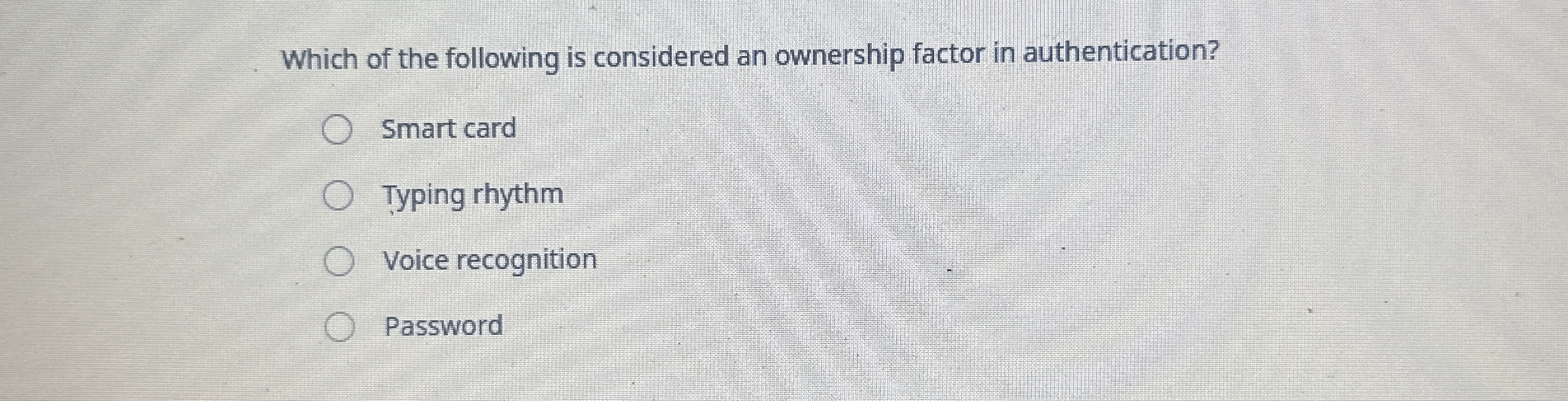 Solved Which of the following is considered an ownership | Chegg.com