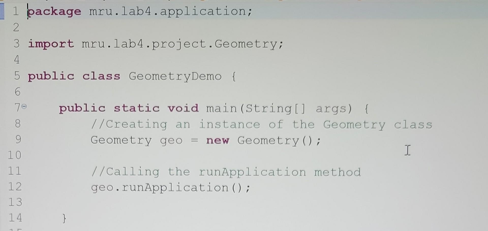 Solved - Be able to write methods - Be able to call methods | Chegg.com