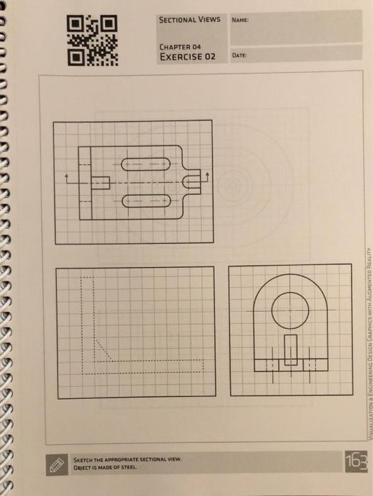 Solved SECTIONAL VIEWS NAME: CHAPTER 04 EXERCISE 02 DATE 010 | Chegg.com