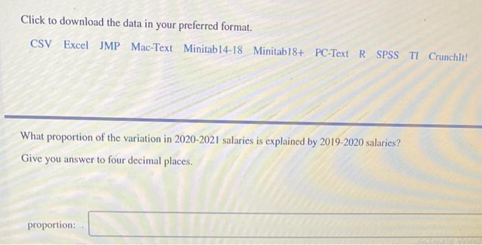 Solved Here are the salaries for a sample of professors in a | Chegg.com