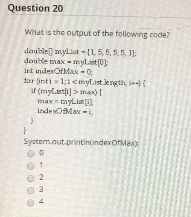 Solved Question 16 A Method Does Not Return A Value Void