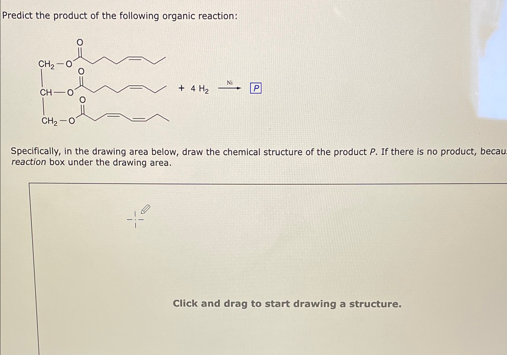 Solved Predict the product of the following organic | Chegg.com