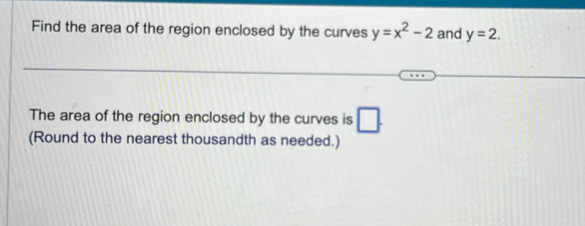 Solved Find the area of the region enclosed by the curves | Chegg.com