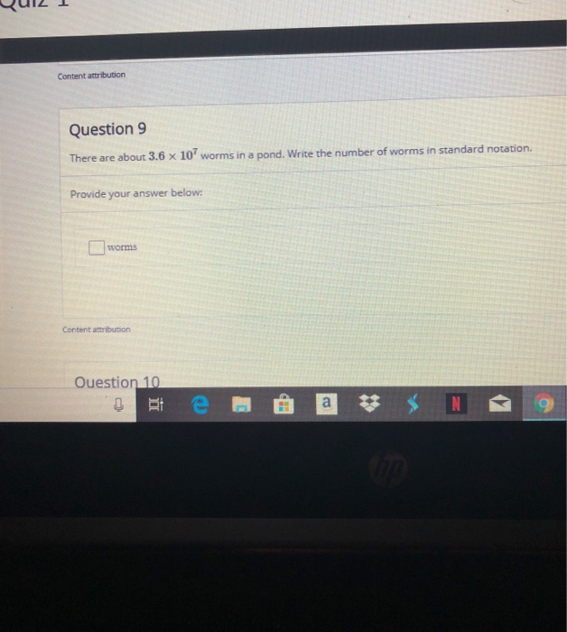 Solved Content attribution Question 9 There are about 3,6 x | Chegg.com Solved Content attribution Question 9 There are about 3,6 x | Chegg.com