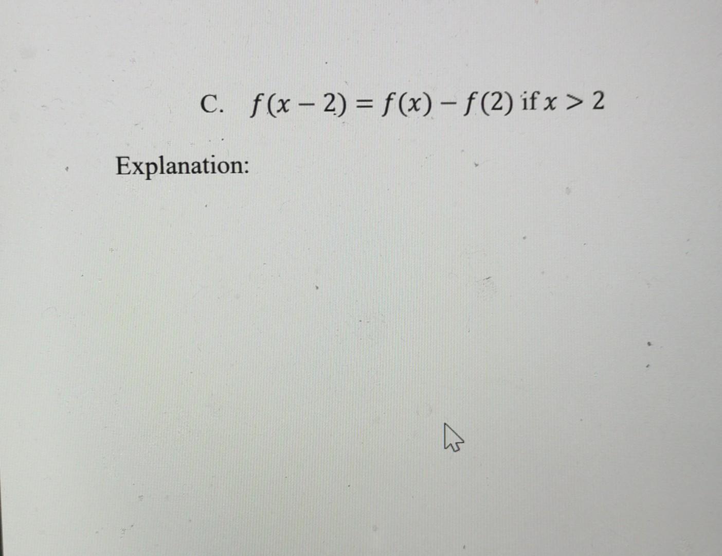 Solved determine is the statement above is true or false and | Chegg.com