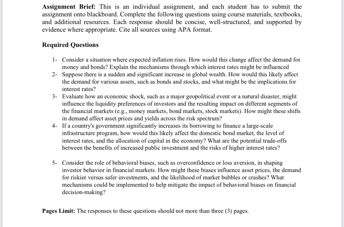 Solved Assignment Brief: This is an individual assignment, | Chegg.com