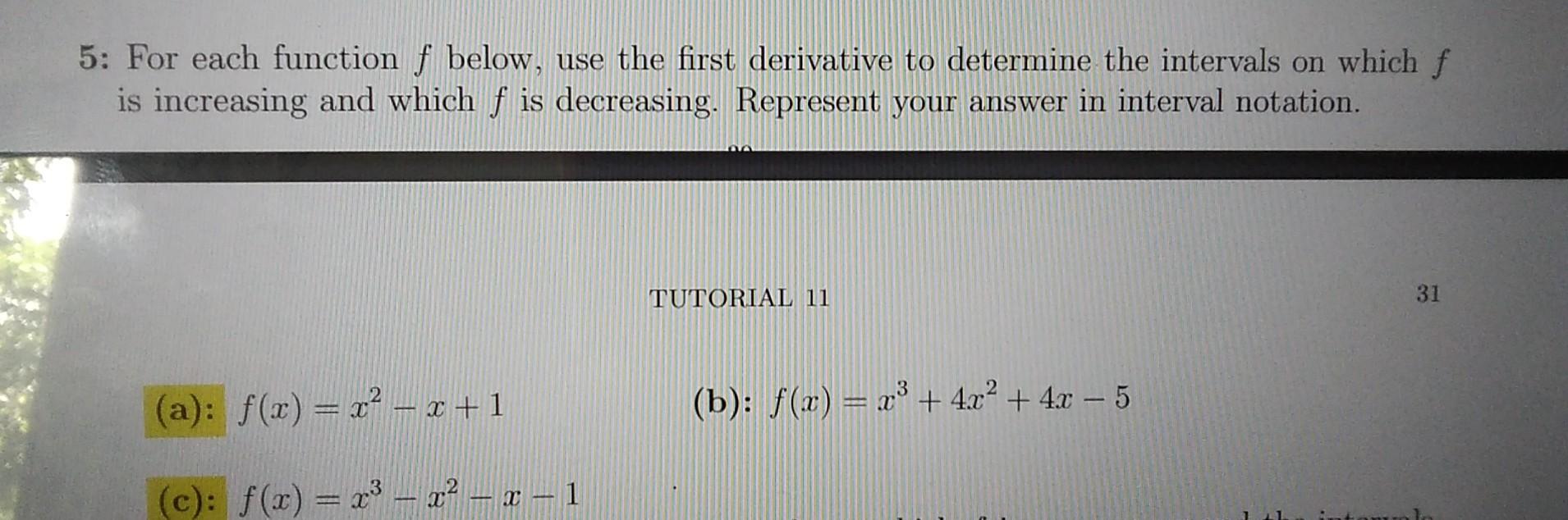 Solved 4: Let f and g differentiable functions. Use the | Chegg.com