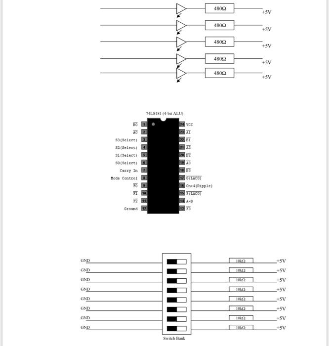Using the truth table, create a circuit on the | Chegg.com