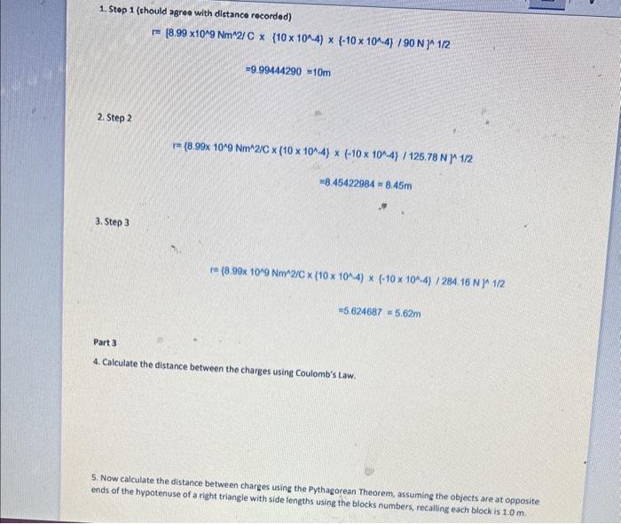 Solved Charge on A= 10 Charge on B= −10 (same for Parts 1-3) | Chegg.com
