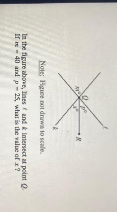 Solved Note: Figure not drawn to scale. In the figure above, | Chegg.com