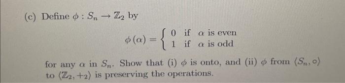 Solved Abstract AlgebraFinish solving #2 (c) using Case 1-2 | Chegg.com