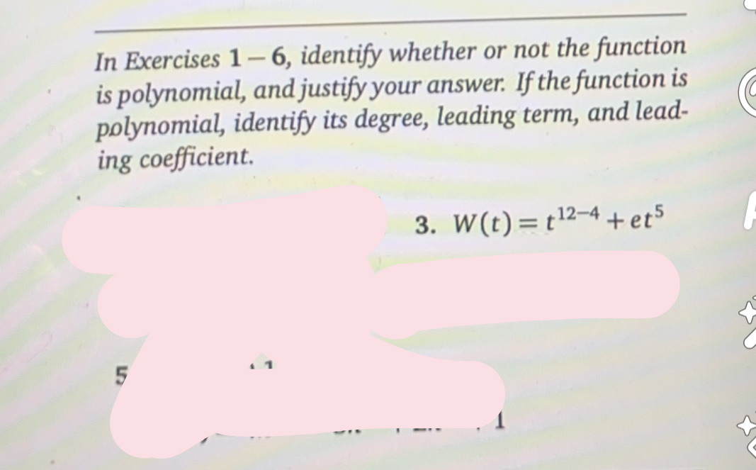 Solved In Exercises 1-6, identify whether or not the | Chegg.com Solved In Exercises 1-6, identify whether or not the | Chegg.com