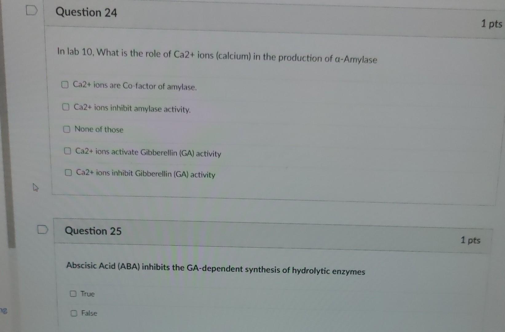Solved In lab 10, What is the role of Ca2+ ions (calcium) in | Chegg.com