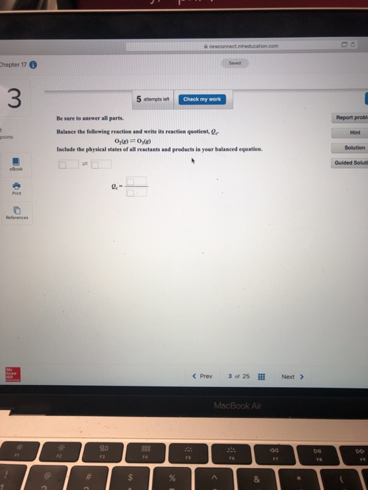 Solved newconnect.meducation.com Chapter 17 5 attempts left | Chegg.com