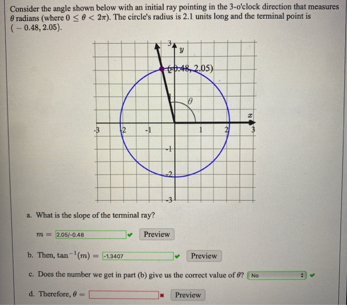 Solved Consider the angle shown below with an initial ray | Chegg.com