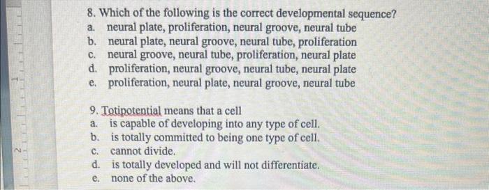 Solved 8. Which of the following is the correct | Chegg.com