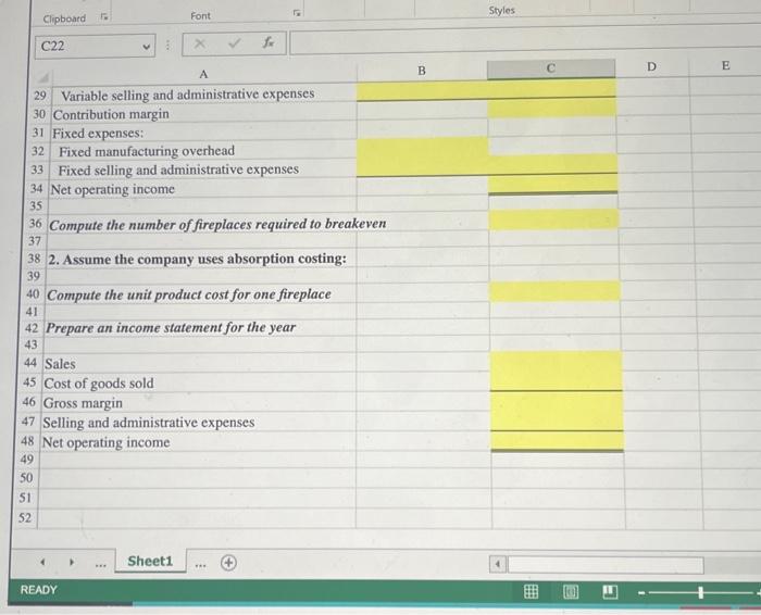 I need it to be in =SUM format | Chegg.com