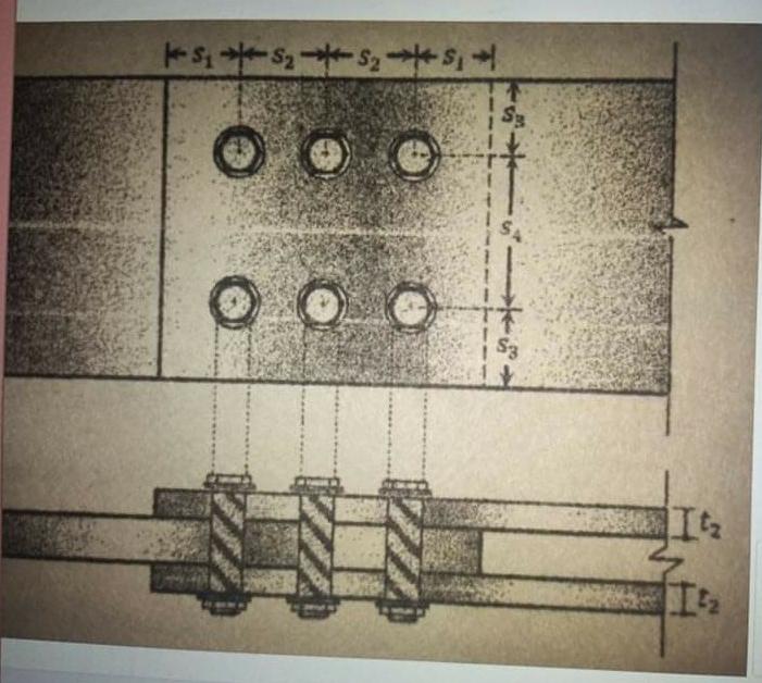 Solved Refer to the bolted lap splice connection shown. The | Chegg.com