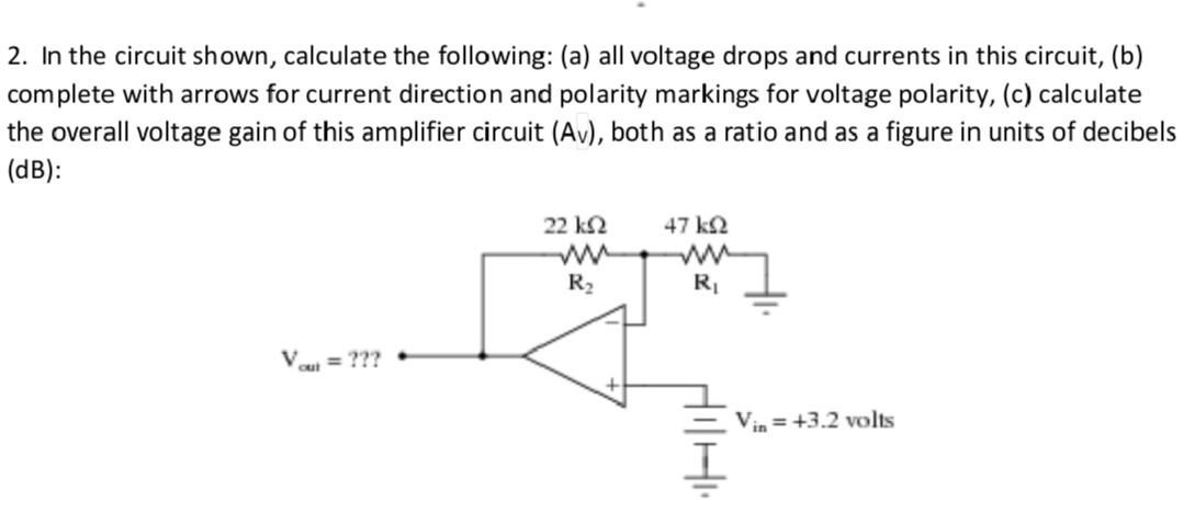 Solved 2. In the circuit shown, calculate the following: (a) | Chegg.com