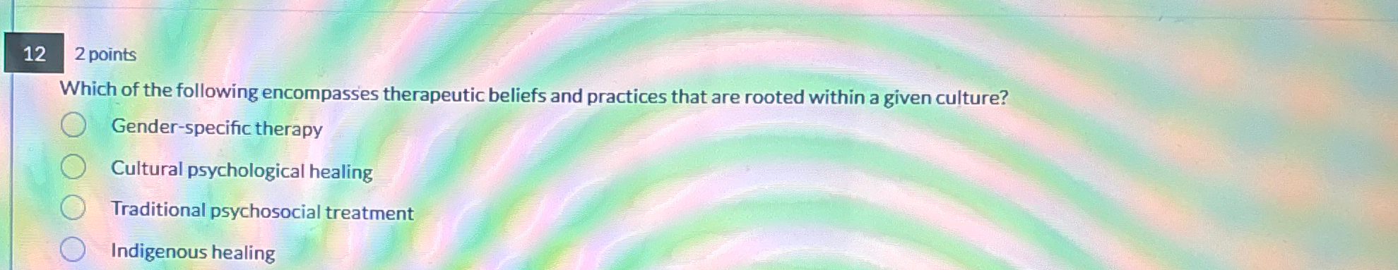 Solved 2 ﻿pointsWhich of the following encompasses | Chegg.com