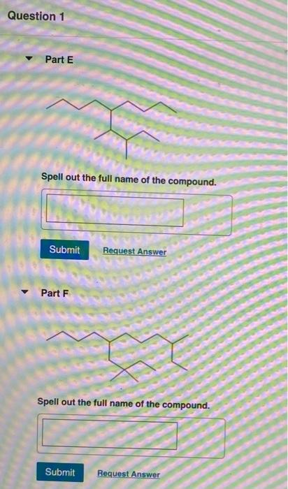 Solved What is each compound's systematic name? Part A Spell | Chegg.com