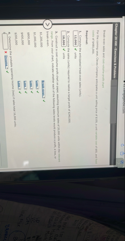 Solved Chapter 20 Hw Exercises And Problem Break E 5137