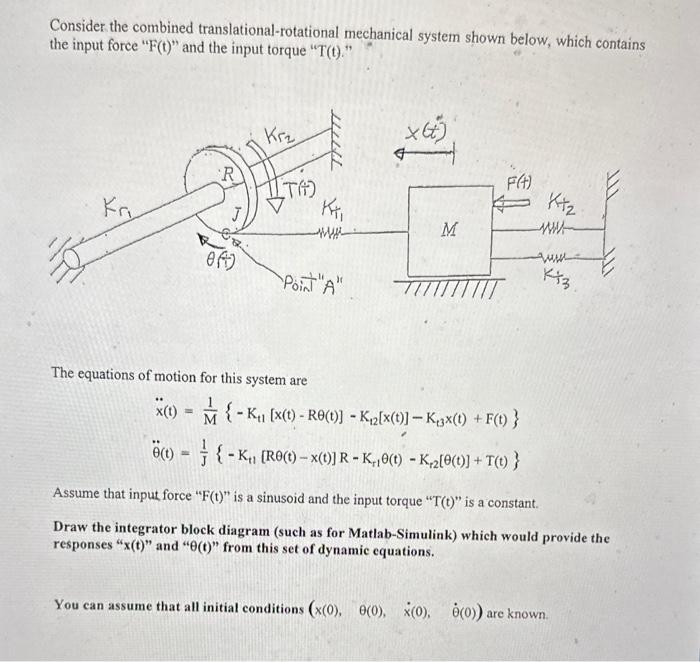 Solved Consider the combined translational-rotational | Chegg.com Solved Consider the combined translational-rotational | Chegg.com