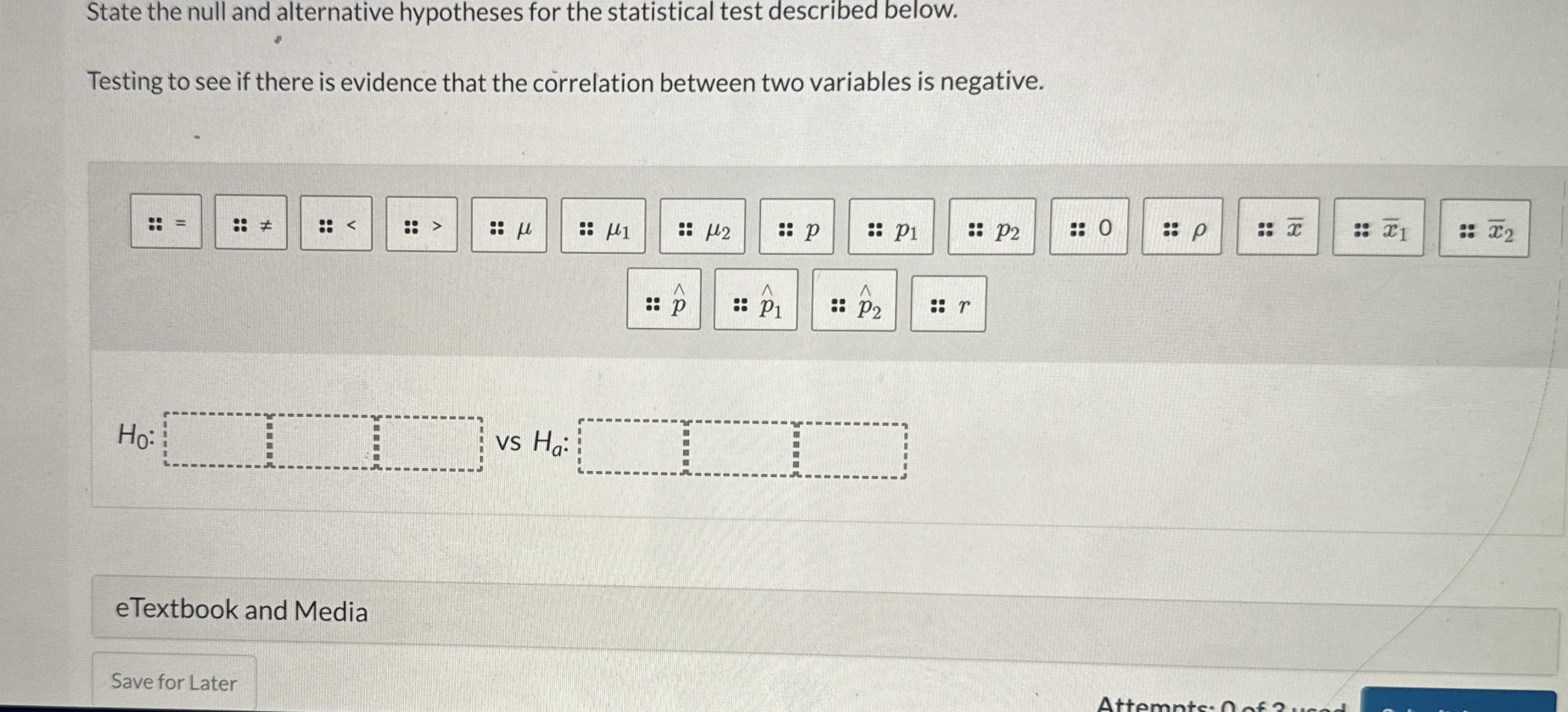 State the null and alternative hypotheses for the | Chegg.com