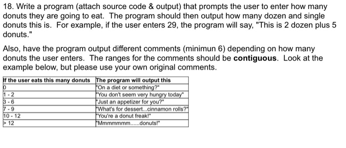 Solved 18 Write A Program Attach Source Code And Output