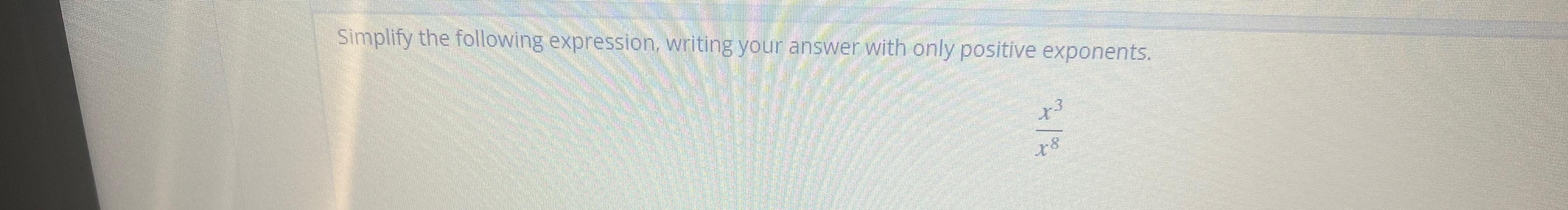 Solved Simplify the following expression, writing your | Chegg.com