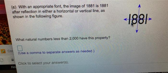 Solved Use your knowledge of reflections to answer parts | Chegg.com