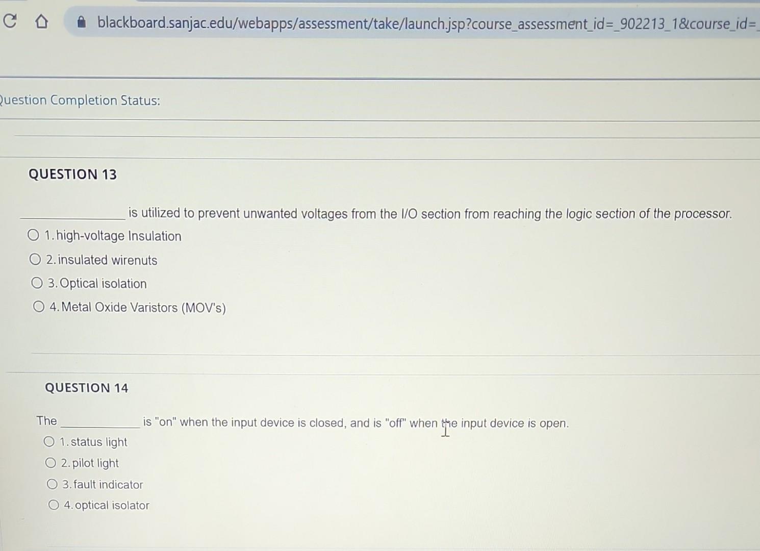 Solved Troubleshooting is simplified in most PLC's because | Chegg.com