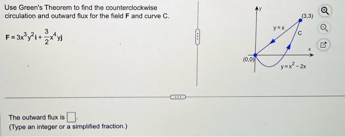 Solved Use Green's Theorem to find the counterclockwise | Chegg.com