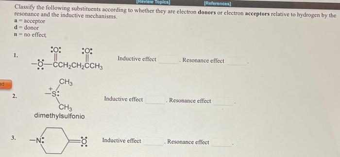 Solved [Review Topics (References Classify the following | Chegg.com