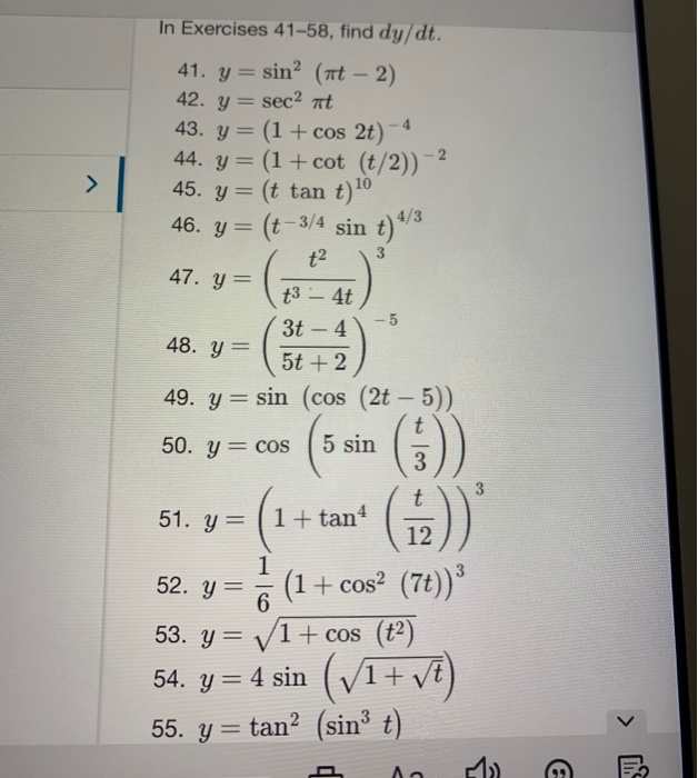 Solved PLEASE only need help with 1, 11, 22, 33, 44, 55 & 66 | Chegg.com