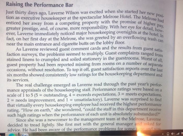Solved Discussion Questions 1. How could Laverne have | Chegg.com