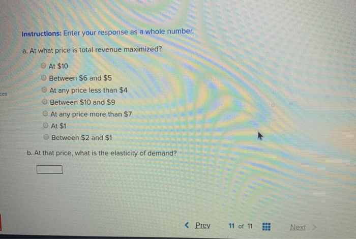 Solved Use the following data to illustrate the demand curve | Chegg.com