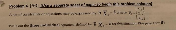 Solved Problem 4. [50] [Use a separate sheet of paper to | Chegg.com