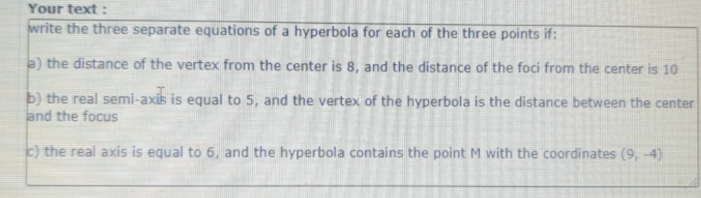 Solved Solve all bits (parts of a single question)Your | Chegg.com